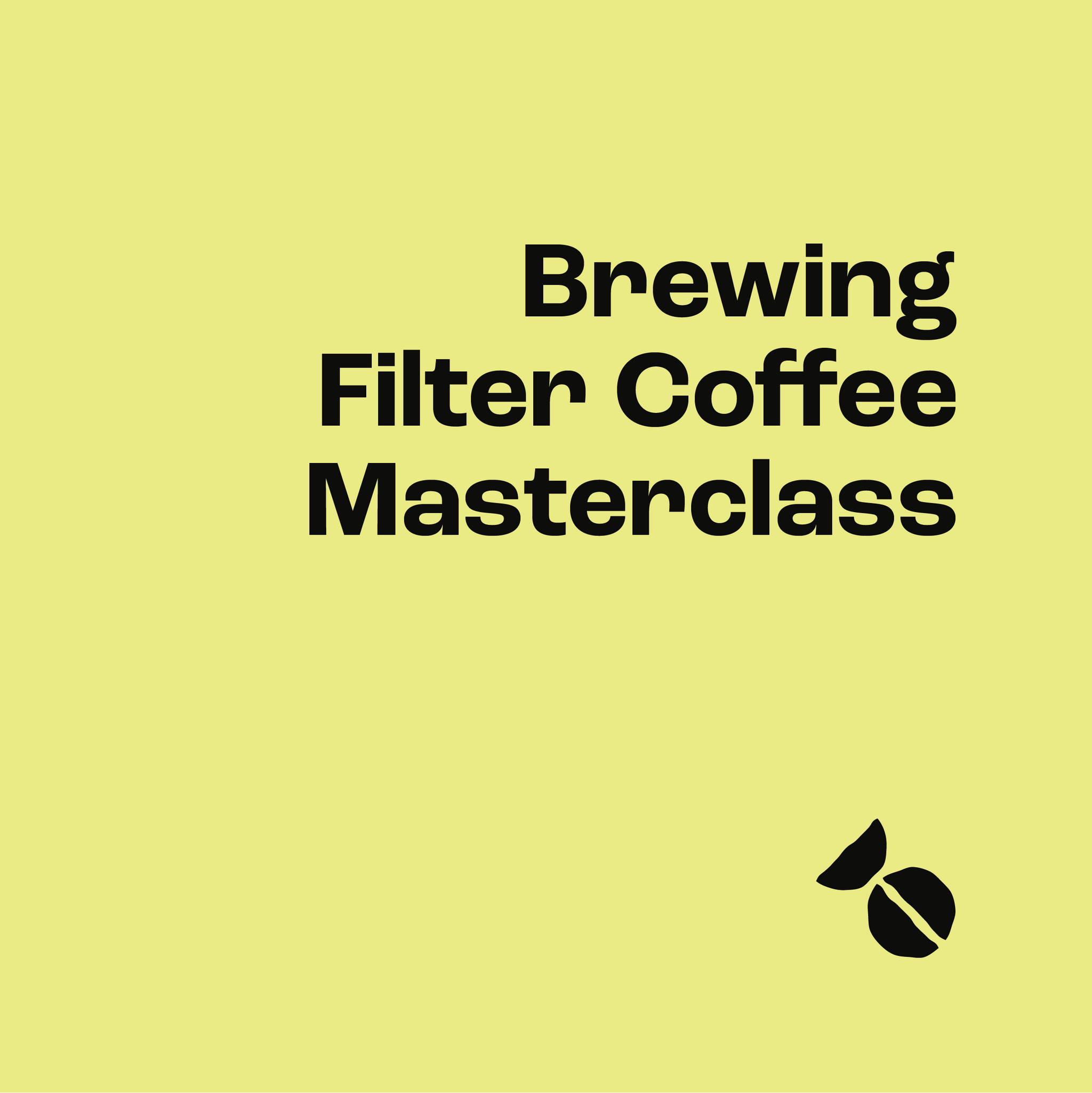 Brewing Filter Coffee - Masterclass | beantale coffee